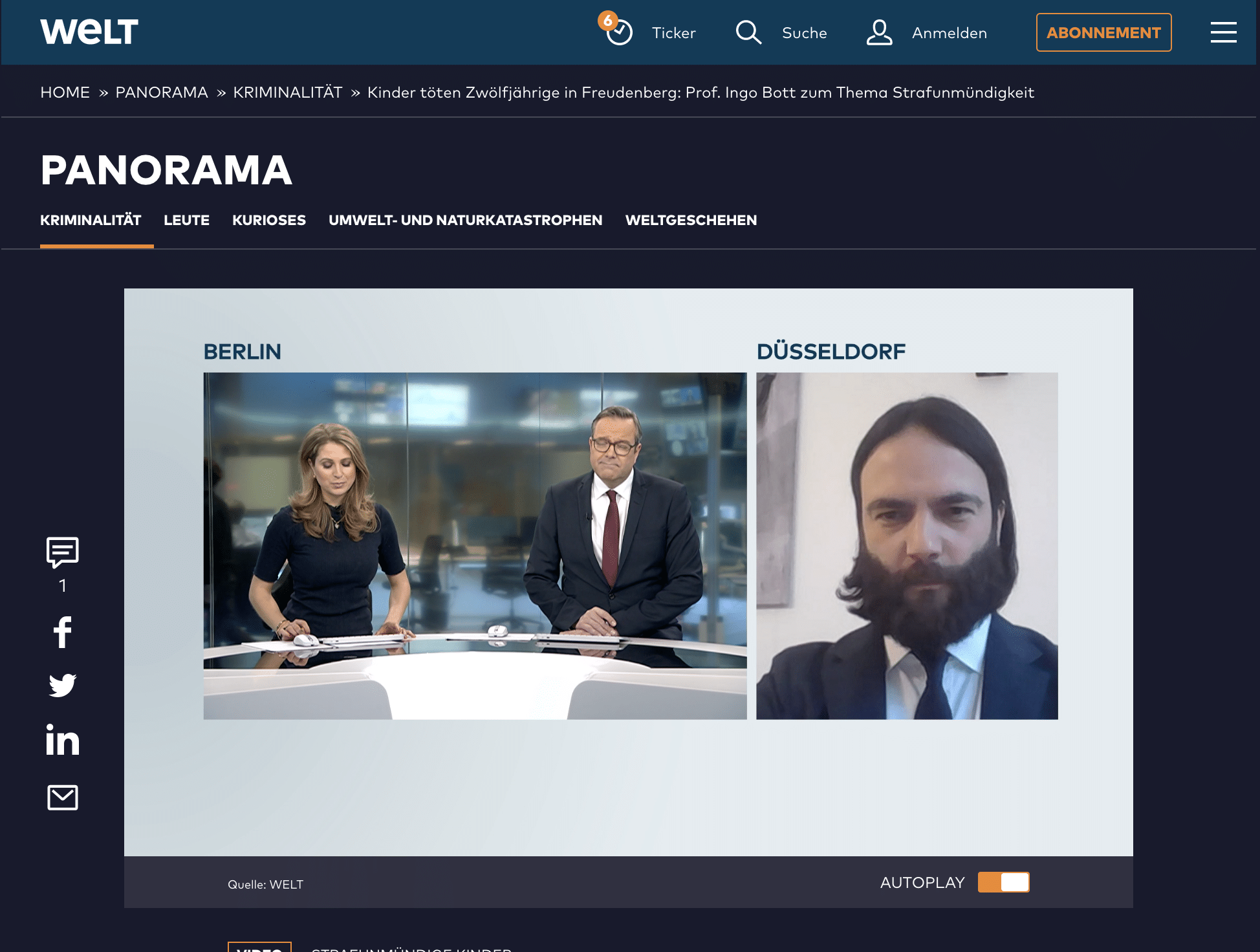 Plan A - in den Medien - Kanzlei Plan A - Dr. Ingo Bott